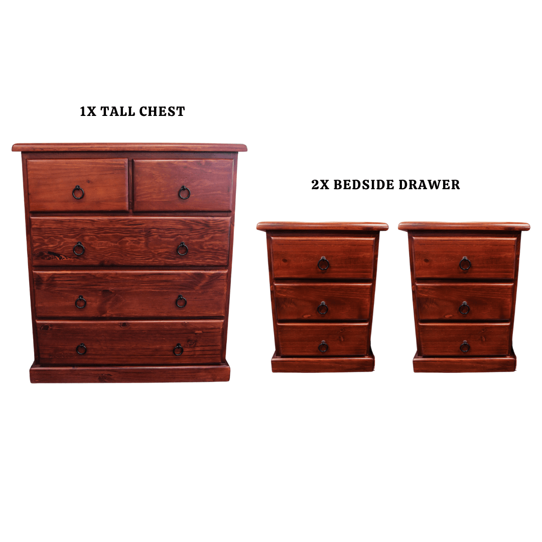 Cannington 3 Piece Chest Drawer Package
