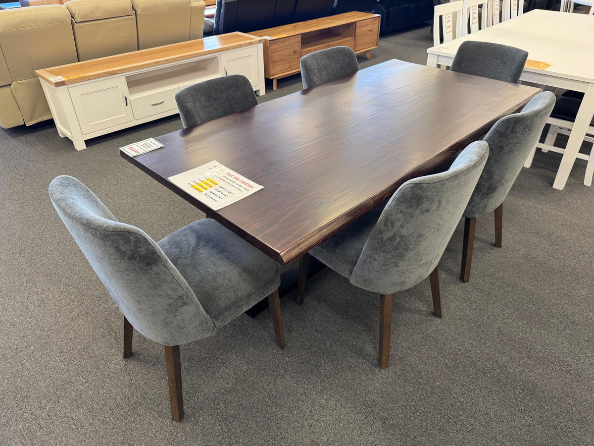 CM Fremantle Dining Table with Cross Legs - Direct Furniture Warehouse